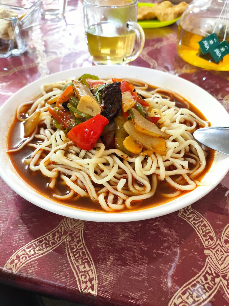Kantin, yemekhane Aizirek, Issık Göl İli, foto