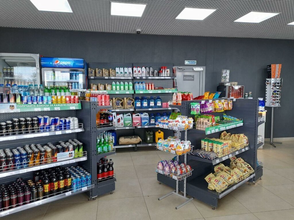 Benzin istasyonu Башнефть, Udmurtiya, foto