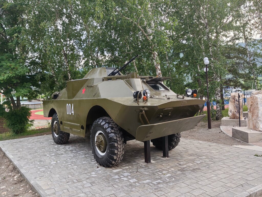 Teknoloji anıtı БРДМ, Altay Cumhuriyeti, foto