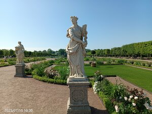 Помона (St. Petersburg, Peterhof, Verkhniy Garden), park, sokak heykeli  Peterhof'tan