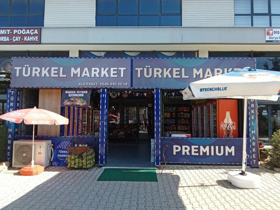 Süpermarket Türkel Market, Antalya, foto