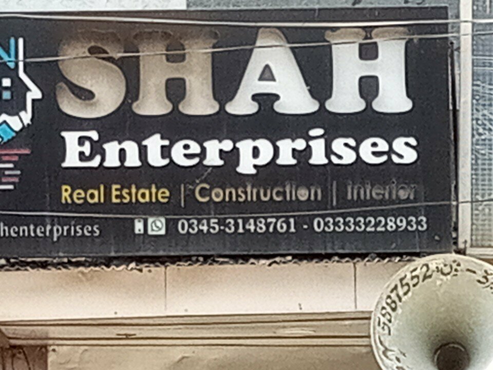 Emlak ofisi Shah enterprises, Karaçi, foto