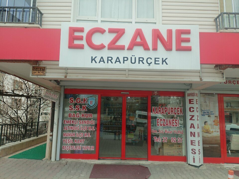 Eczaneler Karapürçek Eczanesi, Ankara, foto
