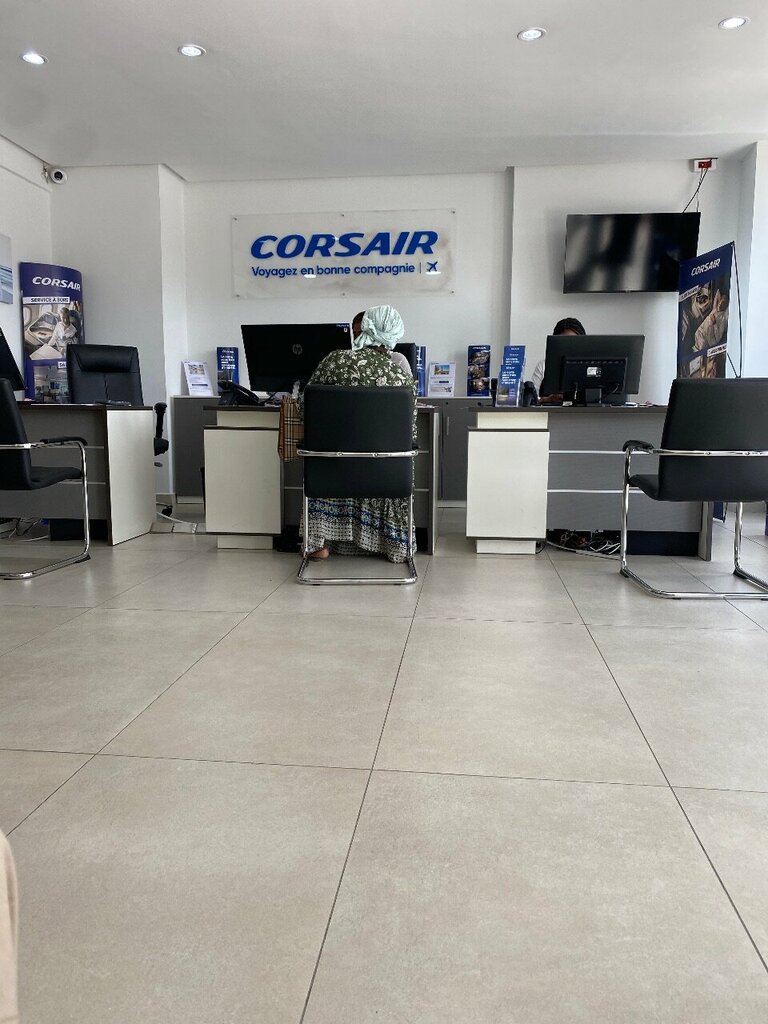 Uçak ve demiryolu biletleri Corsair, Abican, foto