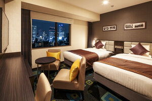 Hotel Mystays Premier Akasaka (Tokyo Metropolis, Special Ward Minato, Akasaka 2nd Chome, 17-54), otel  Tokyo'dan