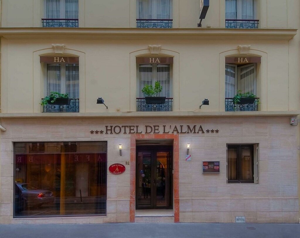 Otel Hôtel de l'Alma by Malone, Paris, foto