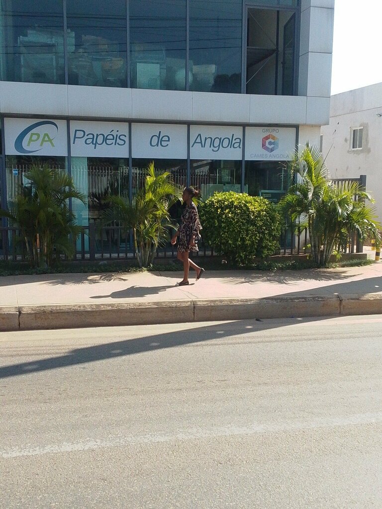 Kağıt firmaları Grupo cames Angola, Loanda, foto
