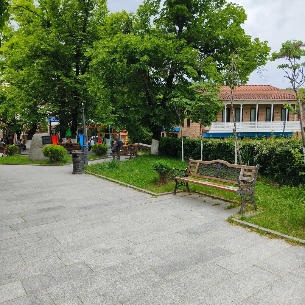 Anıt, heykel Мемориал грузинским воинам, погибшим в Великую Отечественную войну, , foto