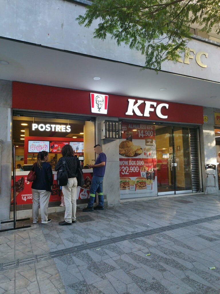 Fast food KFC, Medellin, foto