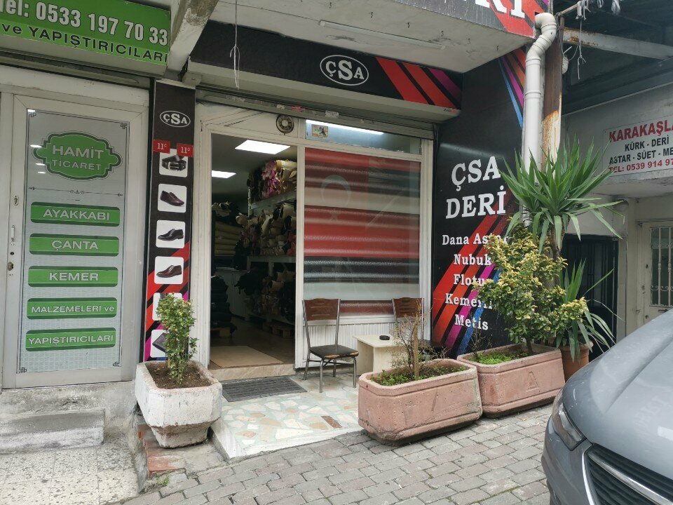 Deri hammadde Çsa Deri, İstanbul, foto