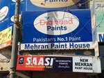 Mehran (Province of Sindh, Karachi, Ranchore Lane, Ranchore Bazaar Line), boya ve cila malzemeleri üretim ve satış yerleri  Karaçi'den