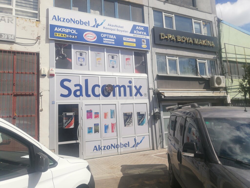 Boya ve cila malzemeleri üretim ve satış yerleri AkzoNobel, Ankara, foto