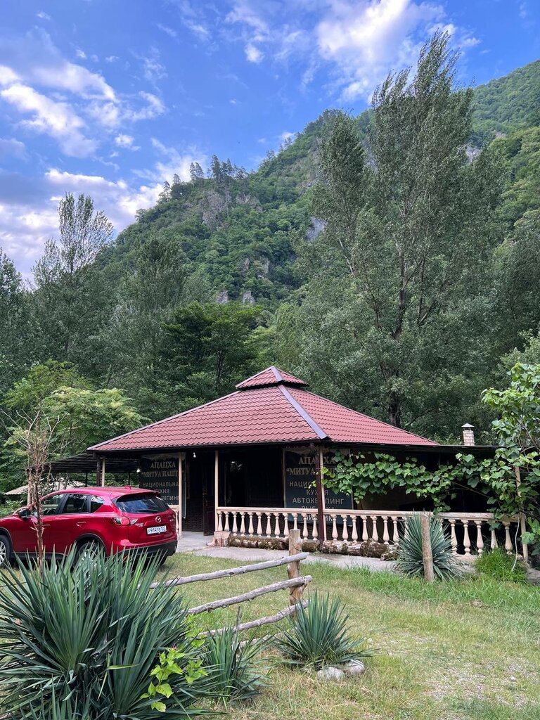 Kafe Апацха Рица, Gagra Bölgesi, foto