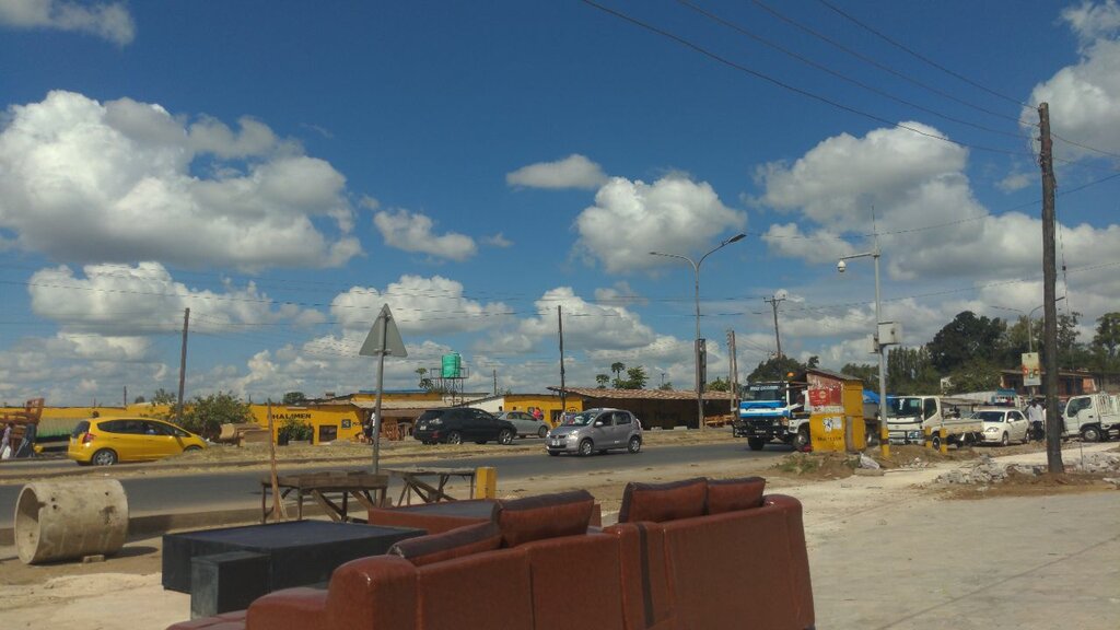 Pazarlar ve çarşılar Mandevu Junction Round About Market, Lusaka, foto