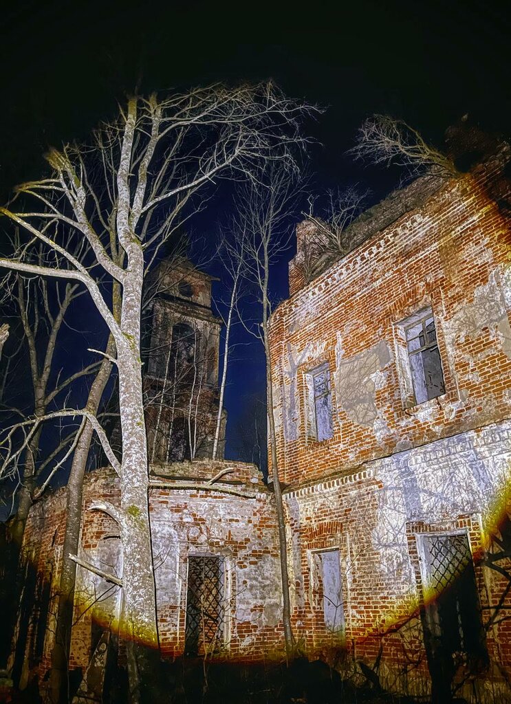 Ortodoks kiliseleri Tserkov Pokrova Presvyatoy Bogoroditsy V Vasilevo, Yaroslavskaya oblastı, foto