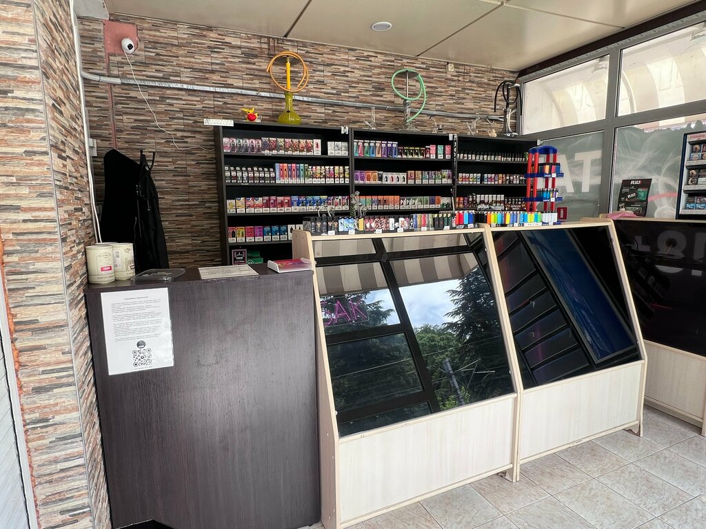 Elektronik sigara satış noktaları Табак, Soçi, foto