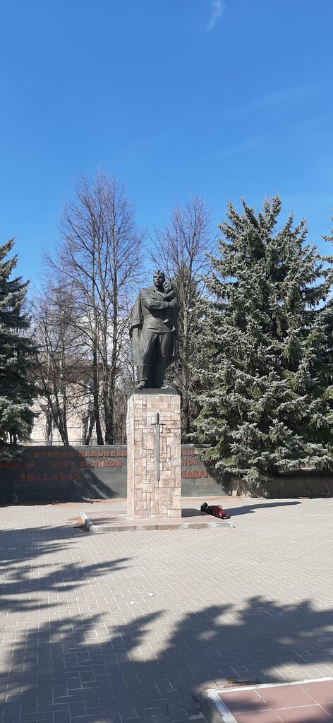 Anıt, heykel Солдату-освободителю, Nijegorodskaya oblastı, foto