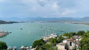 Tiyatro&Liman Şehir Manzara Noktası (Muğla, Fethiye, Abdi İpekçi Cad.), seyir terası  Fethiye'den