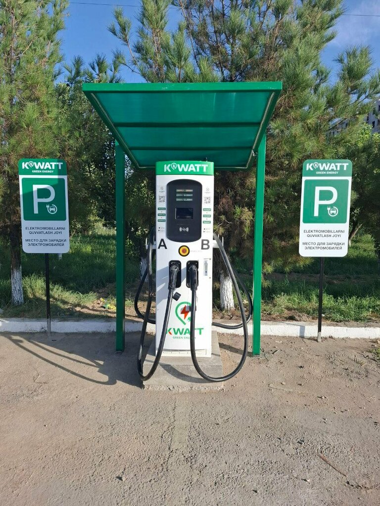 Elektrikli oto şarj istasyonları K Watt, Taşkent, foto