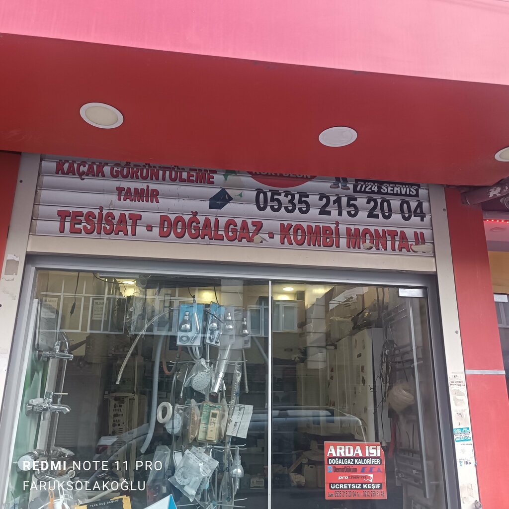 Su tesisatı ekipmanları Arda Tesisat, İstanbul, foto