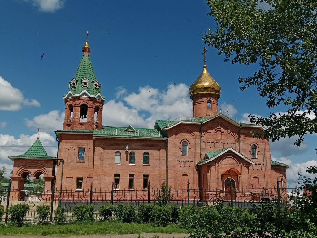 Ortodoks kiliseleri Церковь Сергия Радонежского, Borzia, foto
