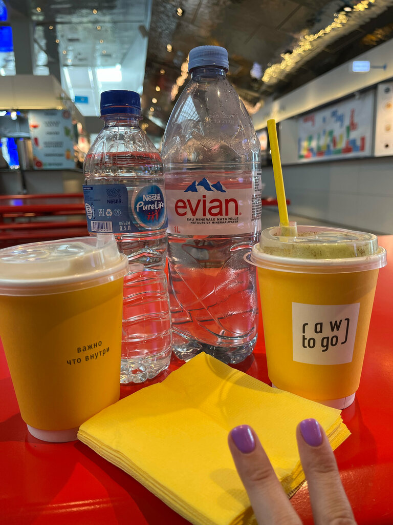 Kafe Raw to Go, Moskova, foto