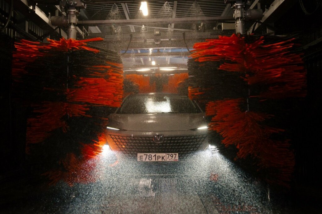 Oto yıkama Aquagizer, Saint‑Petersburg, foto