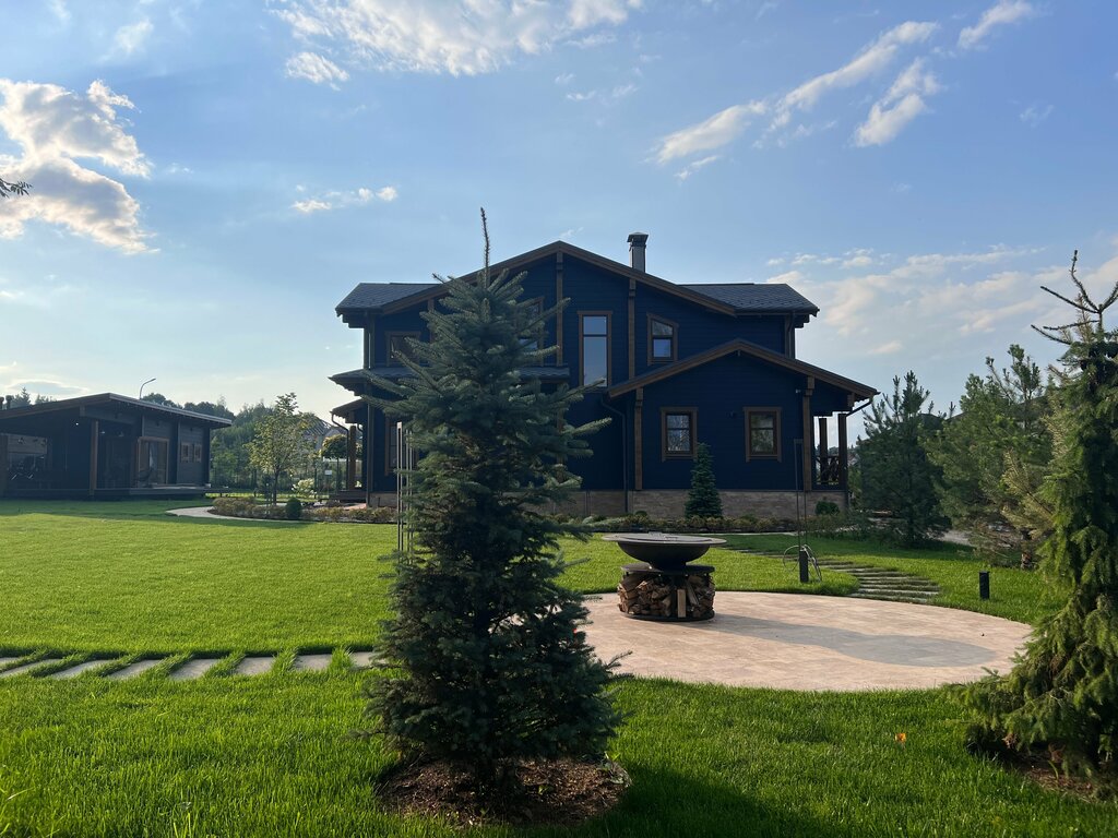 Peyzaj tasarımı Trava, Moskova, foto
