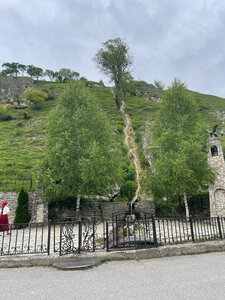 Водопад Харачойский (Chechen Republic, Vedenskiy rayon, Kharachoyskoye selskoye poseleniye, selo Kharachoy), şelale  Çeçen Cumhuriyeti'nden