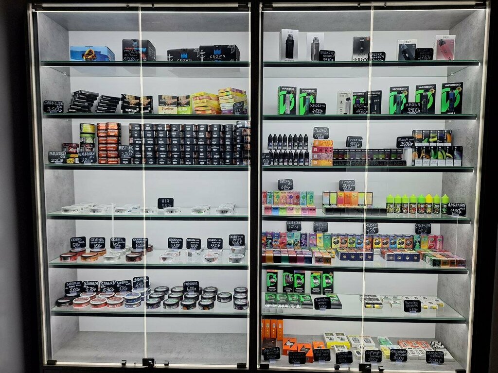 Tütün, sigara mağazaları Табак, Moskova, foto