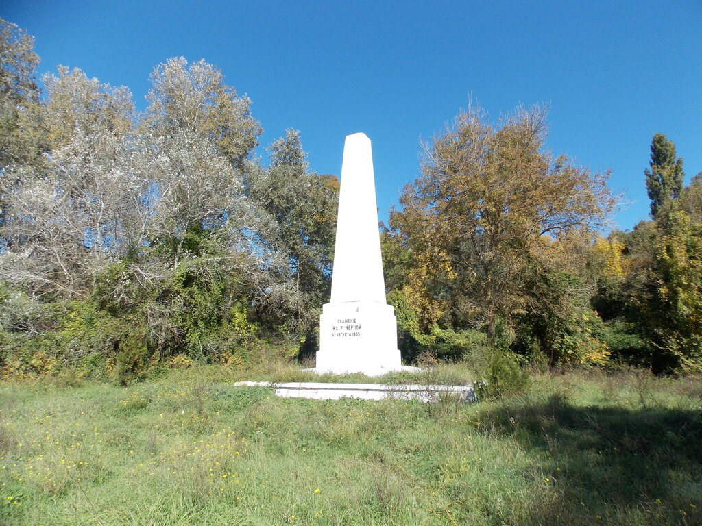 Anıt, heykel Чернореченскому сражению 4 августа 1855 г., Sevastopol, foto
