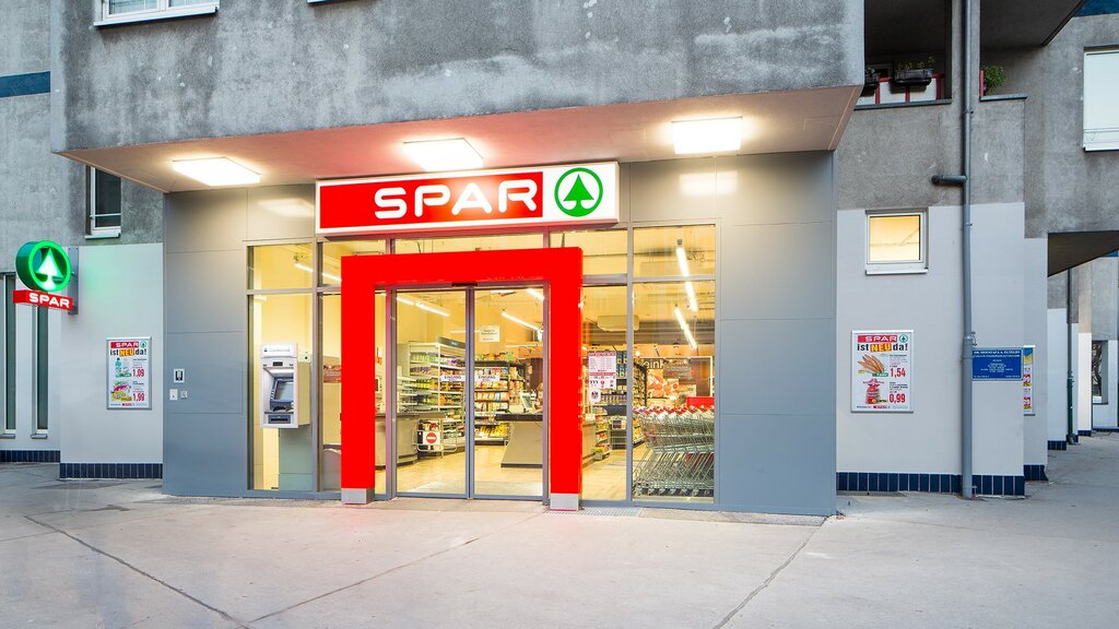 Süpermarket Spar, Viyana, foto