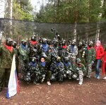 Fire (Nizhniy Novgorod Region, Gorodetskiy munitsipalny okrug, derevnya Fedurino), paintball  Nijegorodskaya oblastından