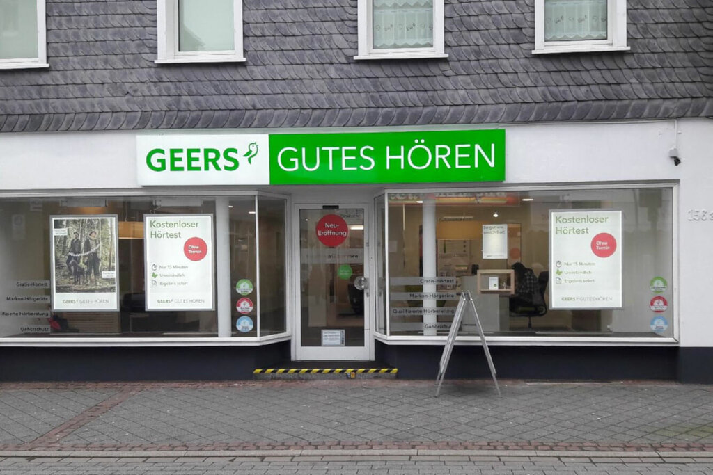 i̇şitme cihazları Geers Hörgeräte, Heiligenhaus, foto