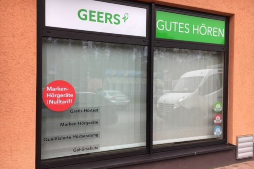 i̇şitme cihazları Geers Hörgeräte, Strausberg, foto