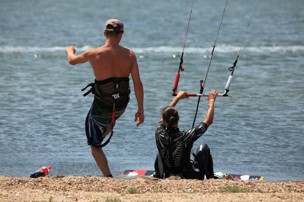 Kitesurfing Skykite, Krasnodarski krayı, foto