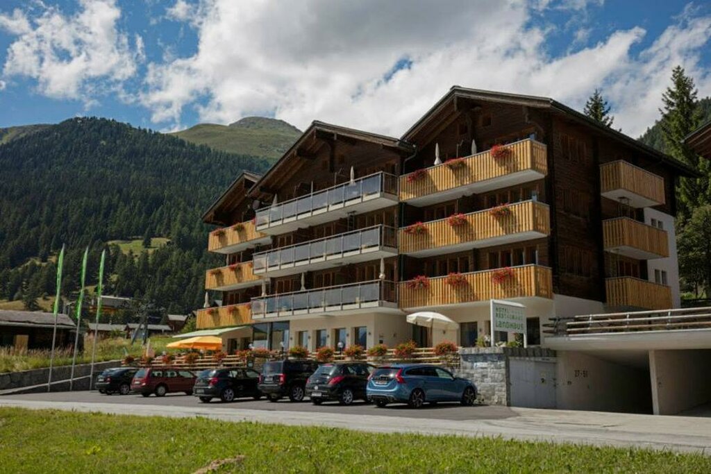 Restoran Hotel Restaurant Landhaus, Valais, foto