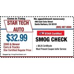 Star Tech Auto Repair (California, Santa Barbara), otomobil ekspertizi  Santa Barbara'dan