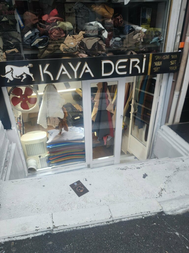 Deri hammadde Kaya Deri, İstanbul, foto