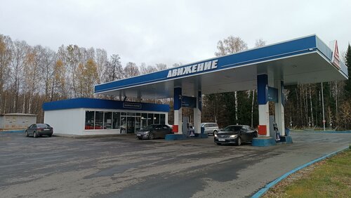 Benzin istasyonu Движение, Kirovskaya oblastı, foto