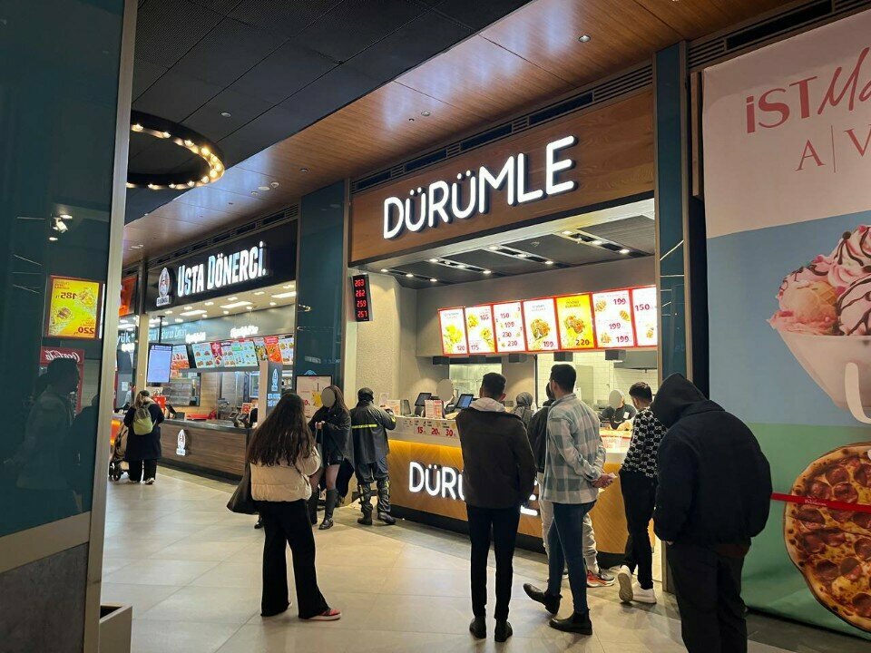 Fast food Dürümle, İstanbul, foto