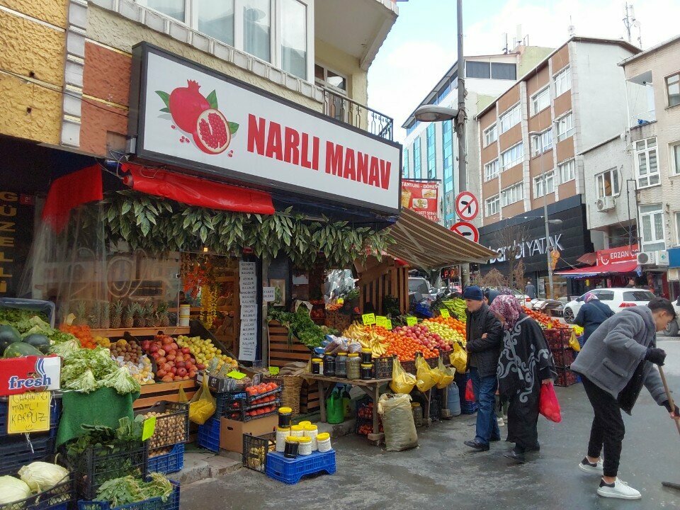Manavlar Narlı Manav, İstanbul, foto