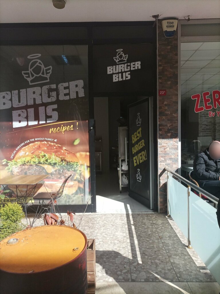Fast food Burgerblis, İstanbul, foto