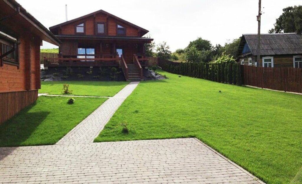 Peyzaj tasarımı Elite Land, Moskova ve Moskovskaya oblastı, foto