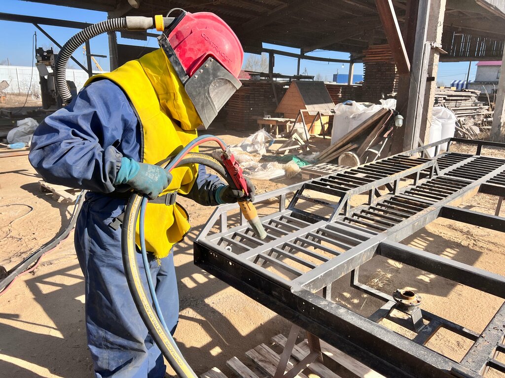 Endüstriyel temizlik Пескоструйная обработка, Kalyazin, foto