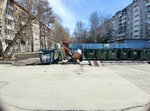 Пункт приема пластика, стекла (Zabalueva Street No:72, Novosibirsk), konteynerler  Novosibirsk'ten