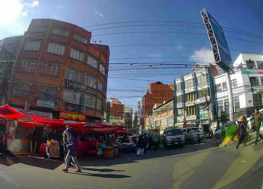 Mini-market Market Post, La Paz, foto