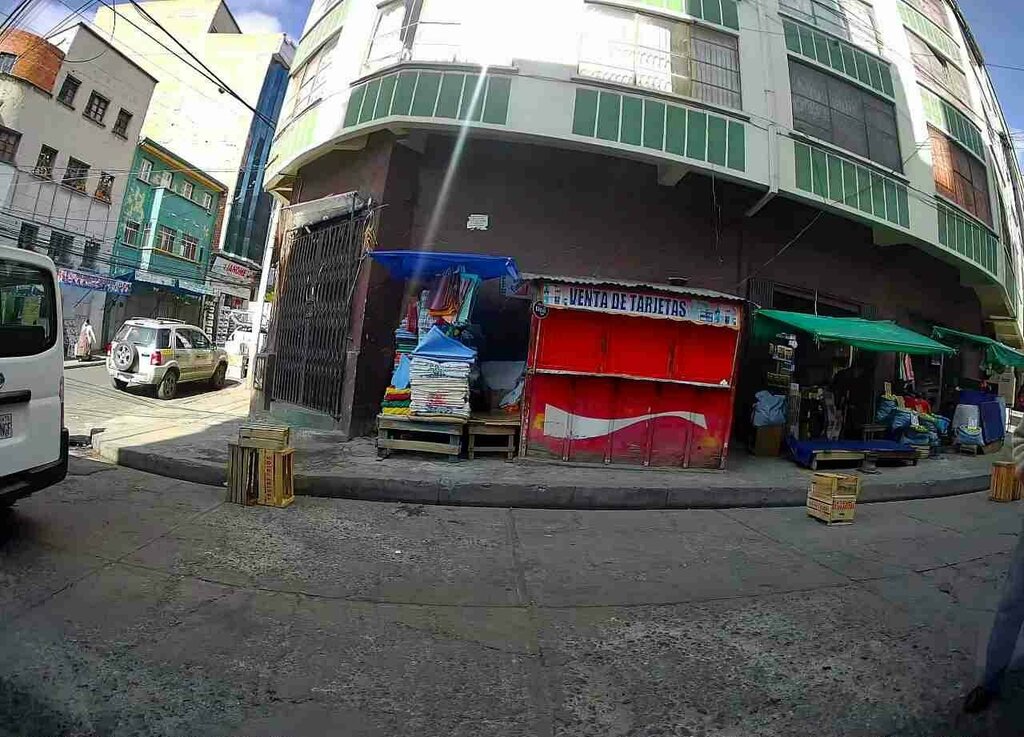 Mini-market Market Stall, La Paz, foto