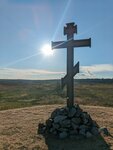 Памятный крест (Rostov Region, Oktyabrskiy rayon, Krivyanskoye selskoye poseleniye), şapel, haç anıtı  Rostovskaya oblastından
