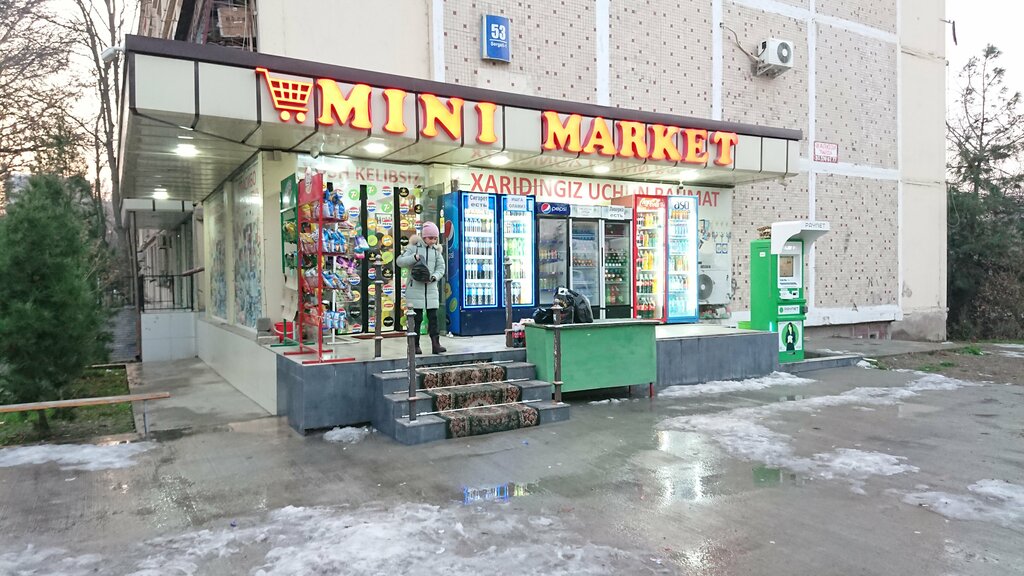 Market Pepsi market, Taşkent, foto
